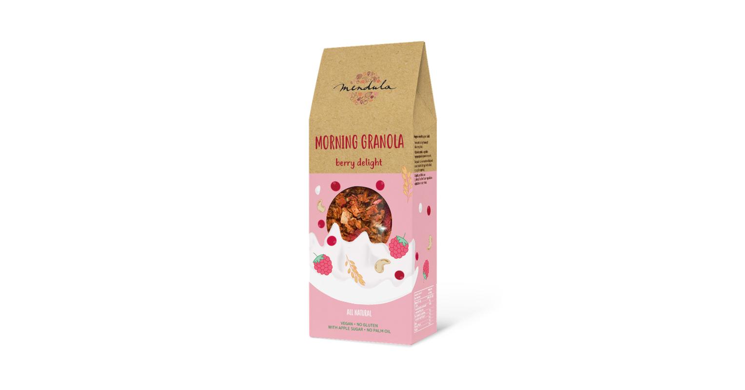 Berry delight granola - egészséges, finom és ropogós reggeli